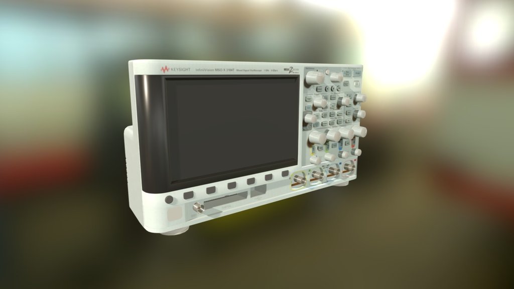 Keysight Scope - 3D model by 3Dcomponents [b80c974] - Sketchfab