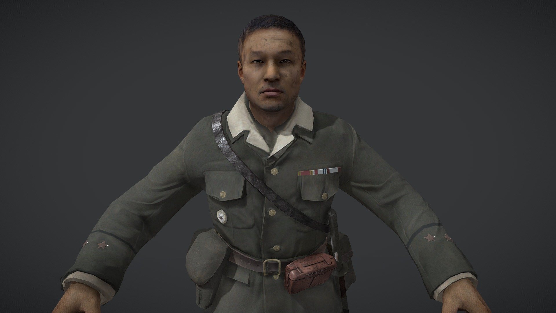 Japan's officer - Call of Duty: Wold At War ᴴᴰ - Download Free 3D model ...