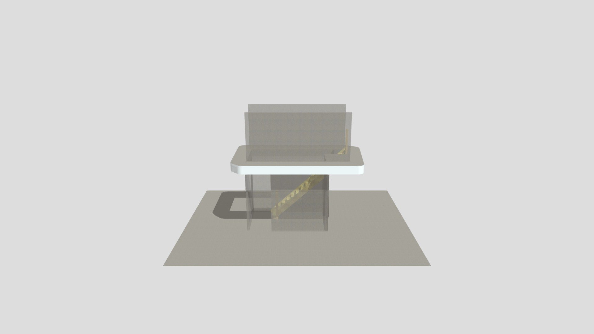 Gary_Evans_Cambridge_Road_SOUTHPORT - 3D model by Alan Grice Staircase ...