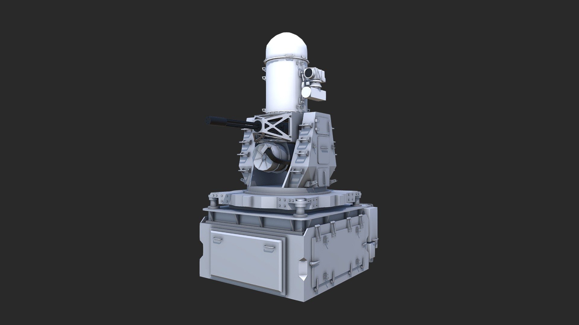 Phalanx CIWS - Download Free 3D model by Lemper_Studio [b811949 ...