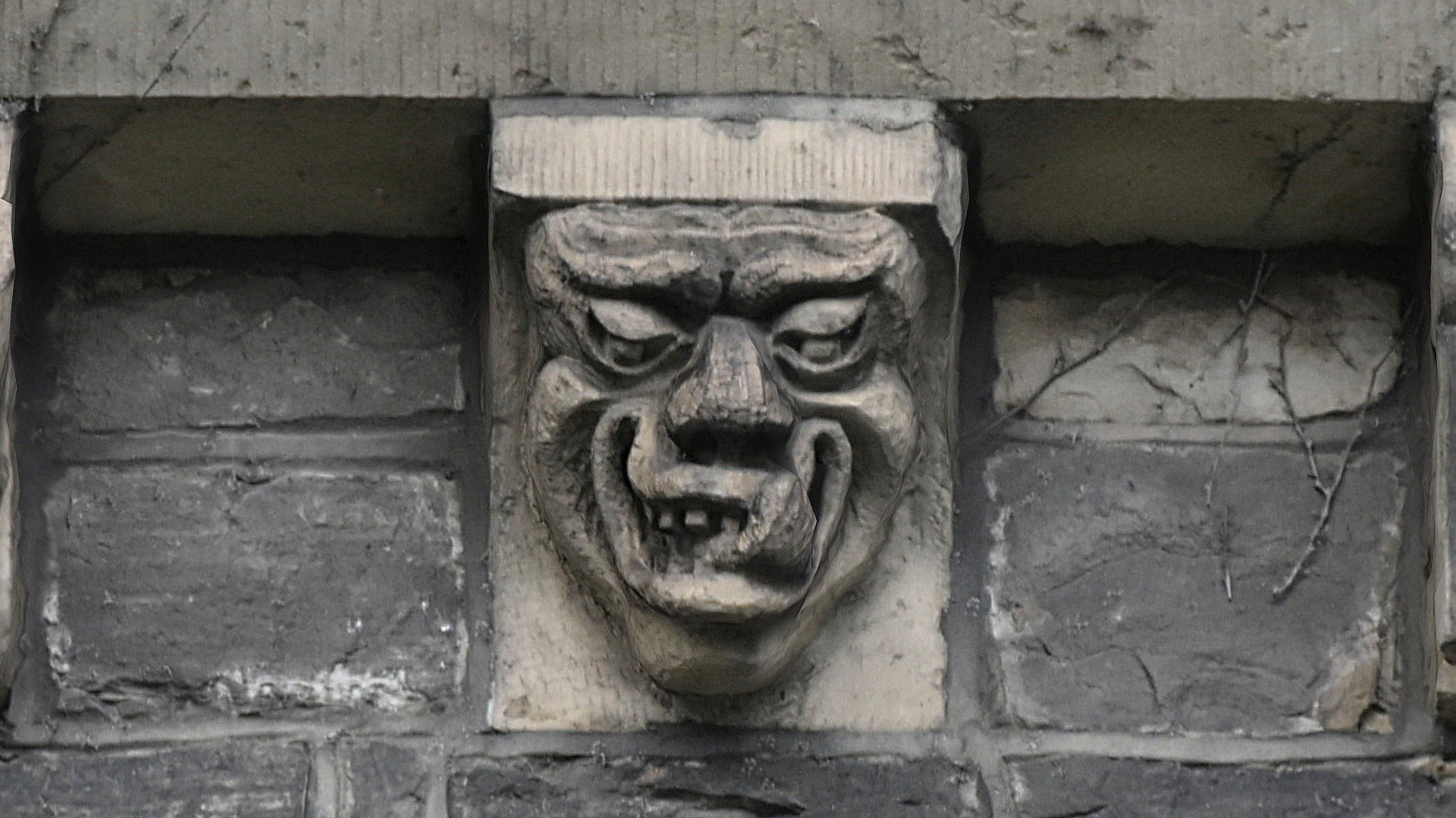 Grotesque corbel, University of Toronto - 3D model by squeakingcat ...
