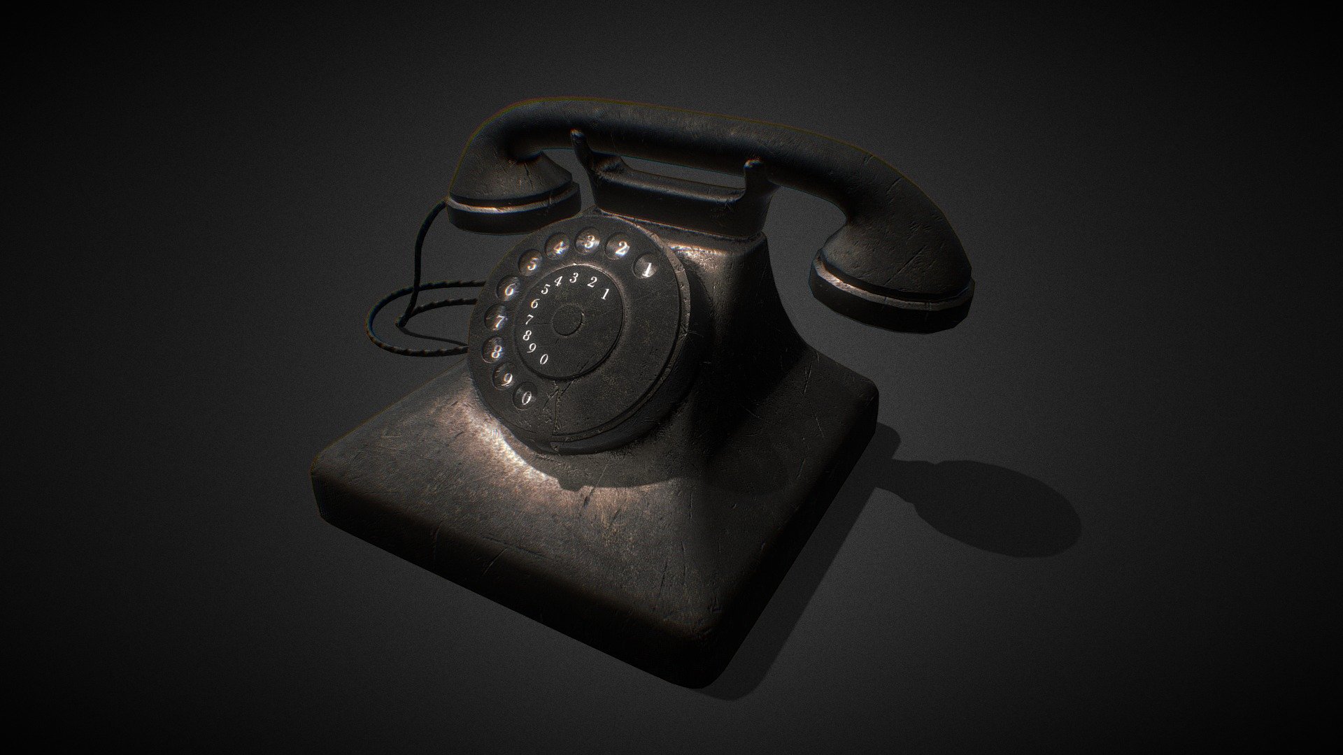 Old Phone - Download Free 3D model by Hamidreza Oloumi (@hroloumi ...