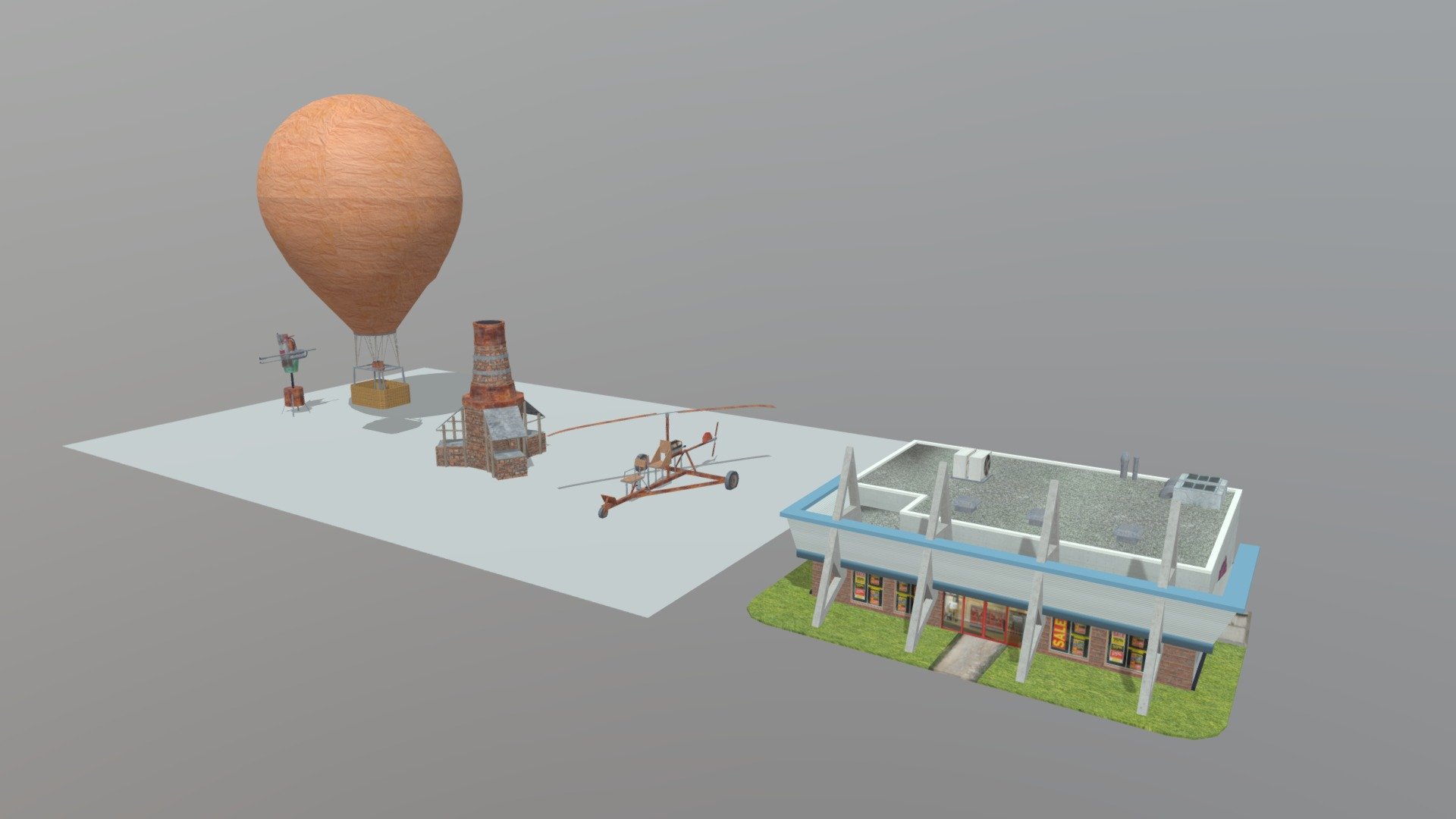 Drafts XYZ - Download Free 3D model by 4erni4kin [b813f6c] - Sketchfab