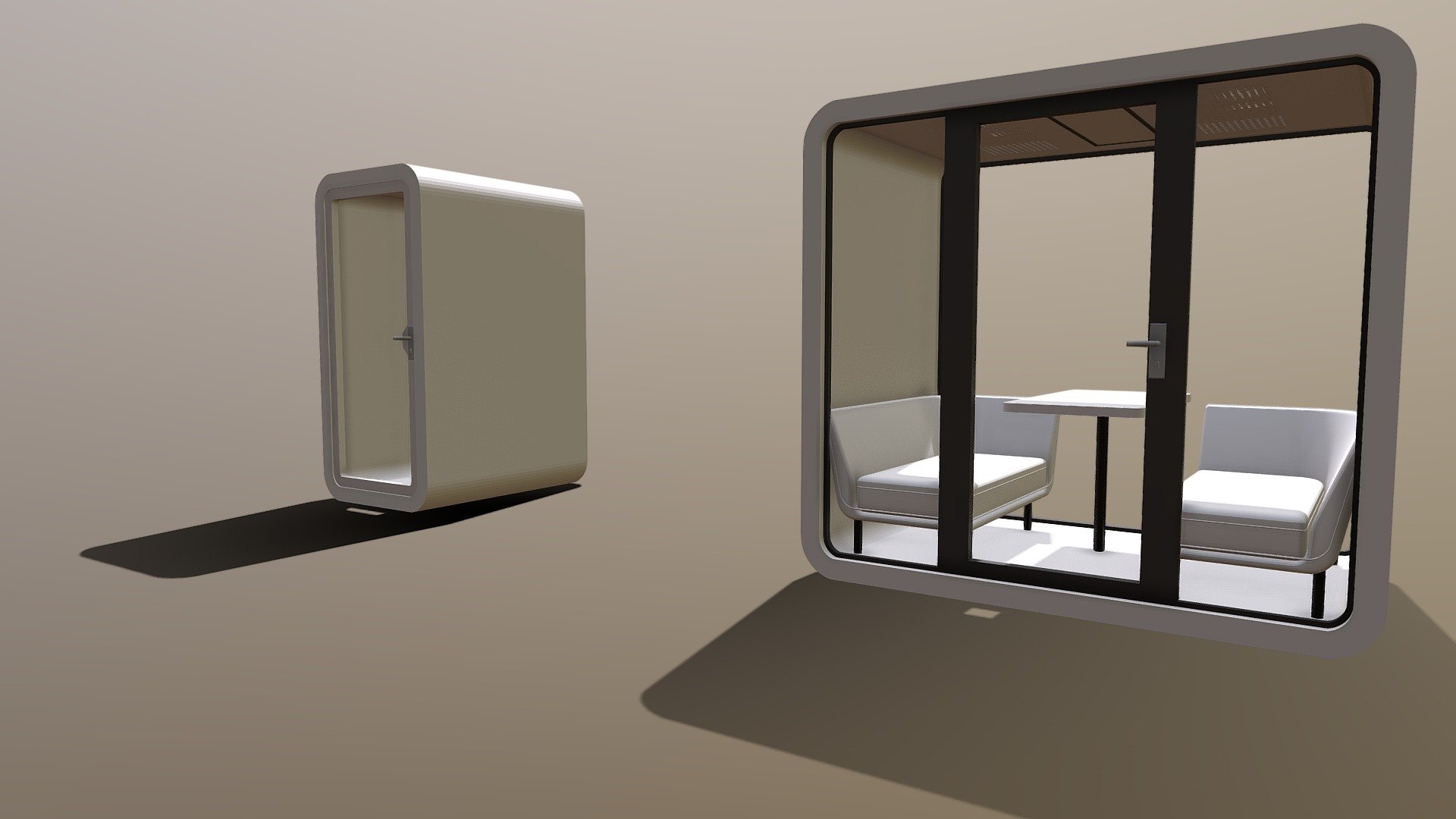 Soundbooth Dae - 3D model by Keytechlabs [b814afb] - Sketchfab