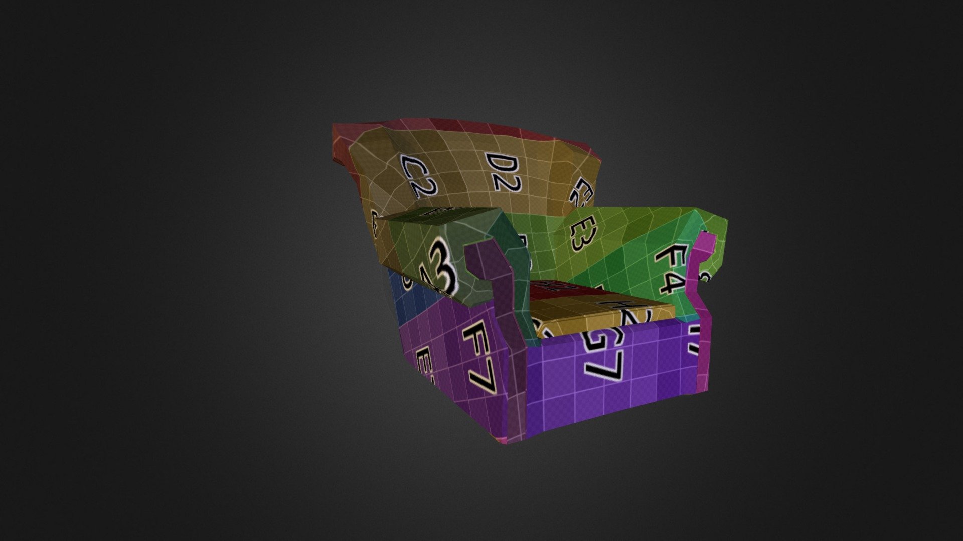 uv mapped - 3D model by onelson [b815454] - Sketchfab