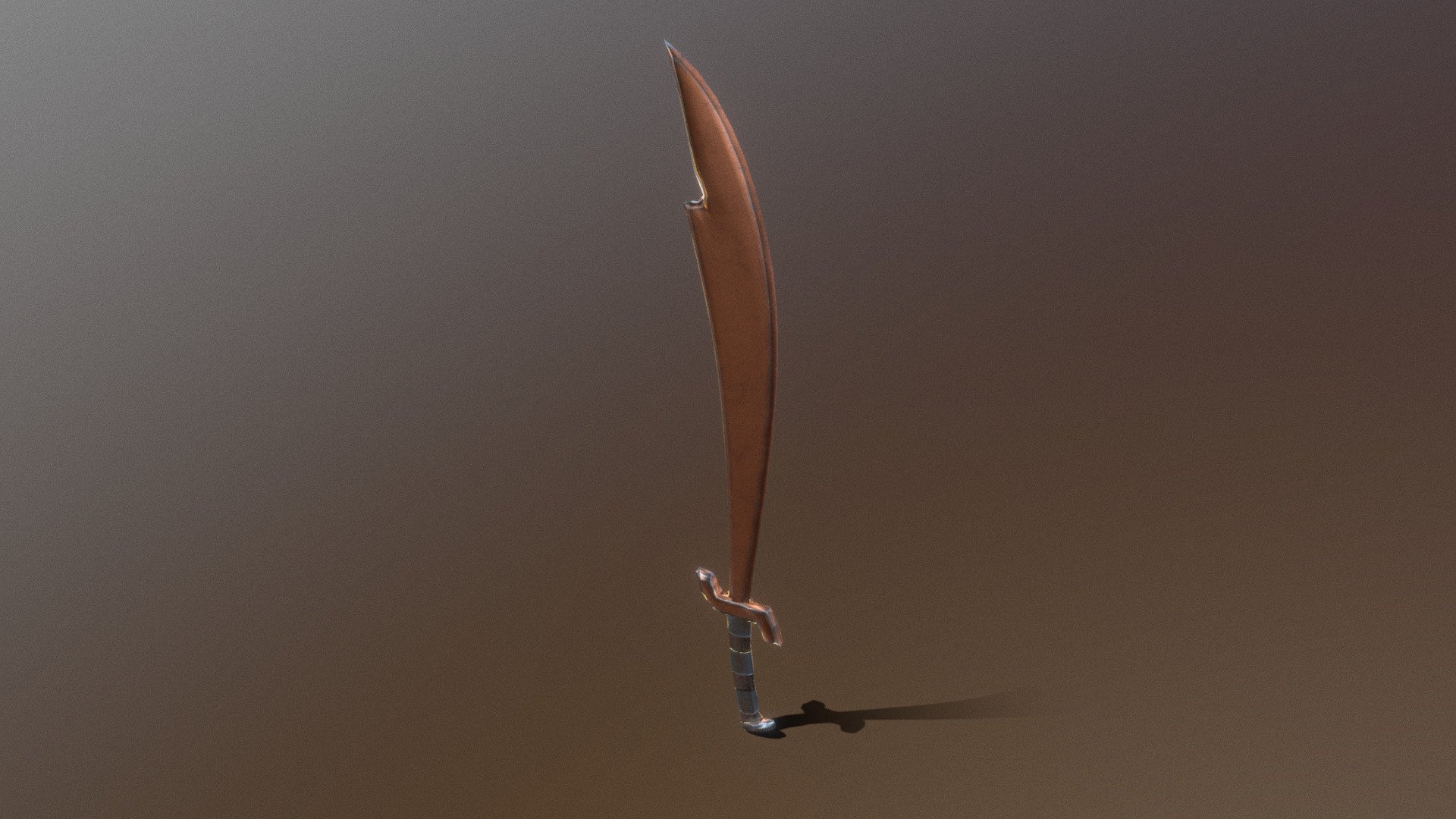Bronze Scimitar - 3D model by photog (@photoh) [b816aac] - Sketchfab