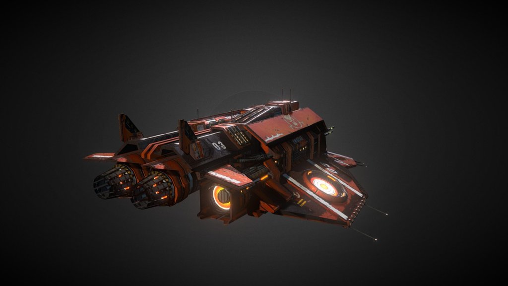 Valnir Corvette - 3D model by LittleGreenMenGames [b819144] - Sketchfab