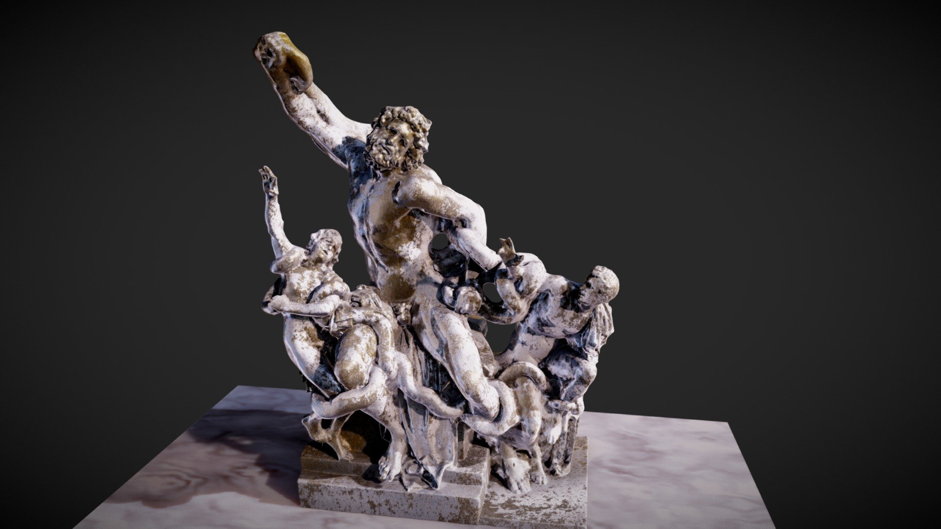 Laocoonte - 3D model by nikasil1975 [b81b6e1] - Sketchfab