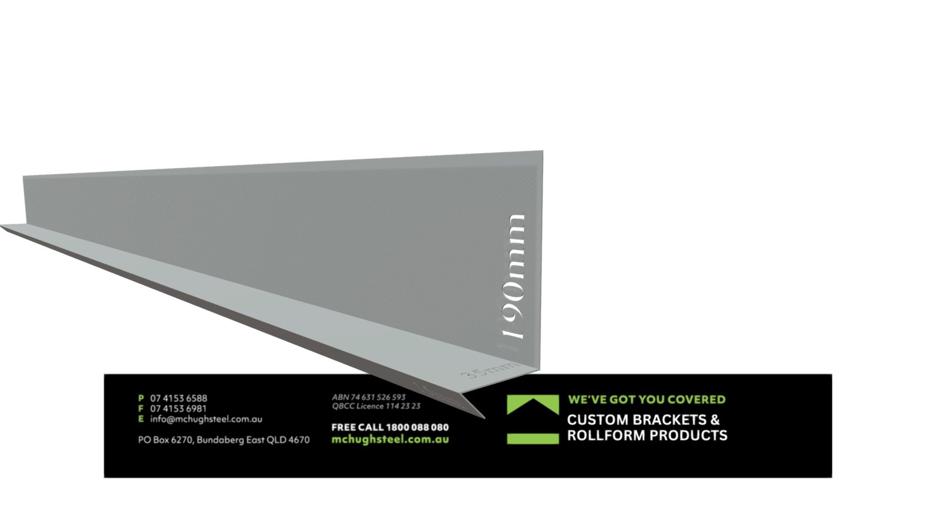 FLMS79ZA Vermin Flashing Zinc - 3D model by mchughsteel [b81d168 ...