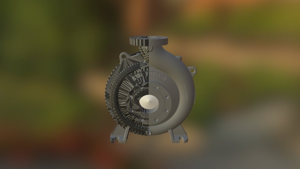 Section view pump - 3D model by dman2210 [b81d38c] - Sketchfab