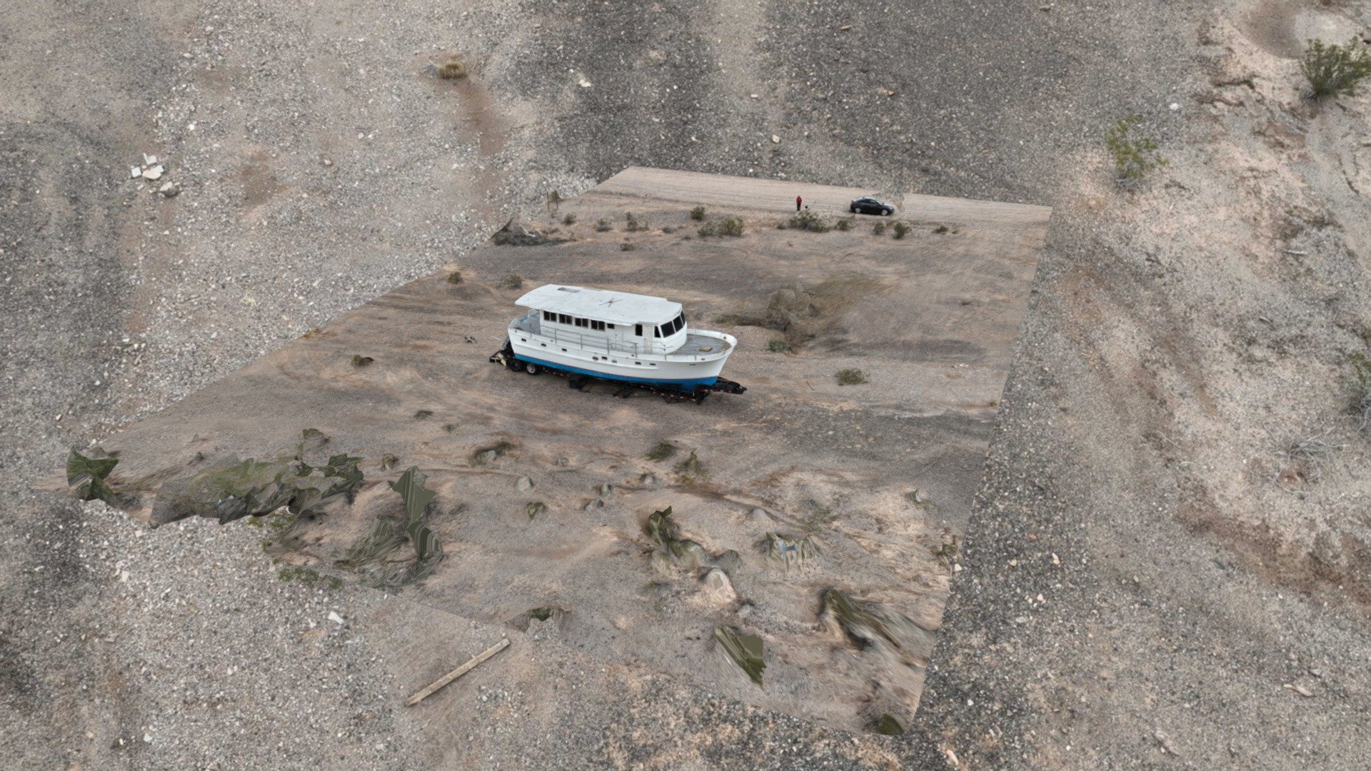 Desert Boat - 3D model by DroneDiva [b81edcc] - Sketchfab