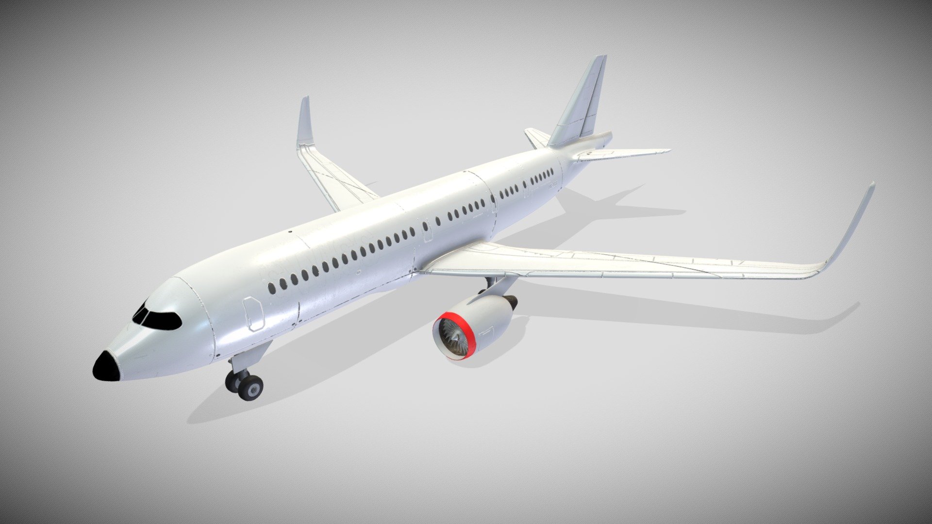 Airbus Neutral - Buy Royalty Free 3D model by Francesco Coldesina ...