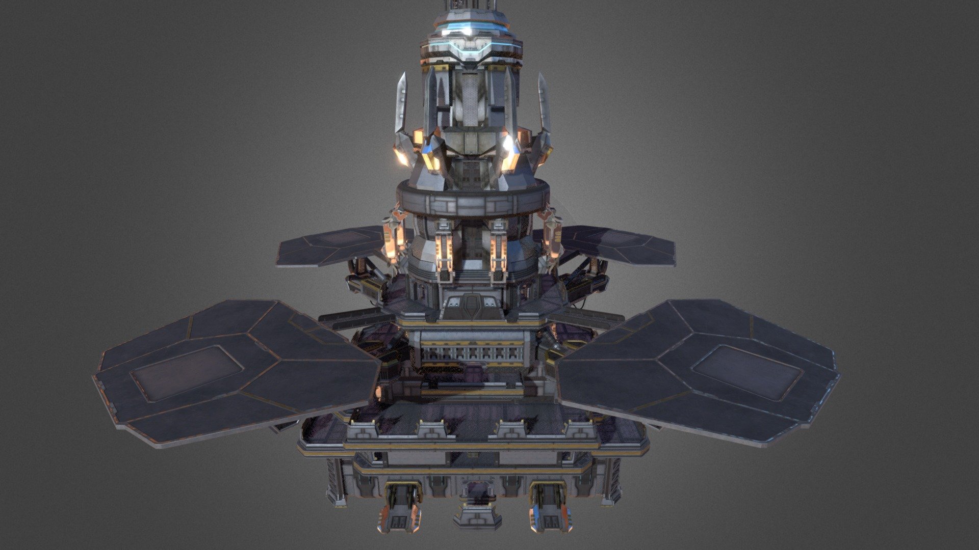 Common_Structures_OutpostTower [Planetside 2] - 3D model by manuhart ...