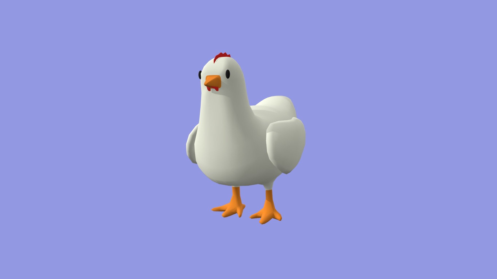 Chicken - 3D model by andreeab [b8209d6] - Sketchfab