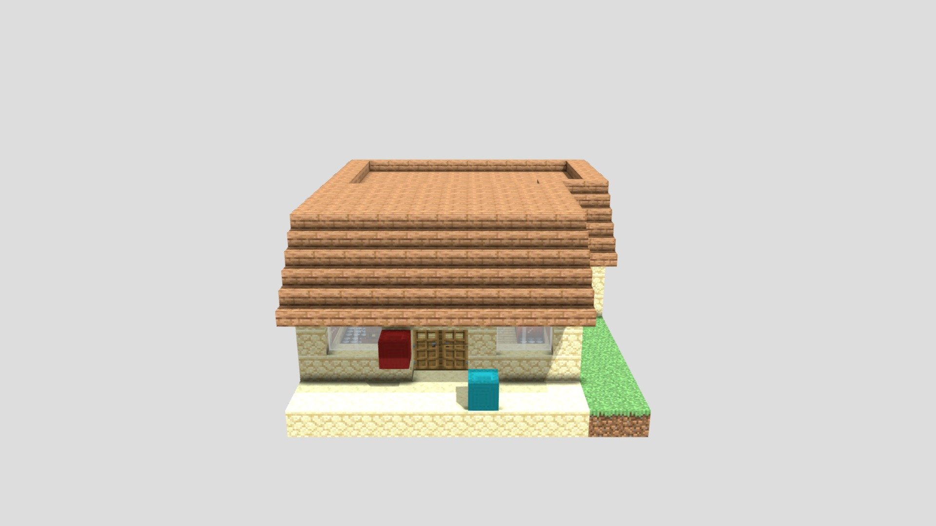 sand-house - Download Free 3D model by madexc [b820aaf] - Sketchfab
