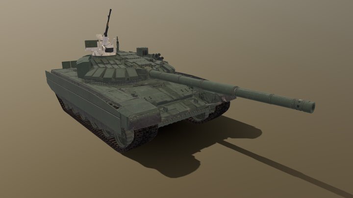 T72b3m 3D models - Sketchfab