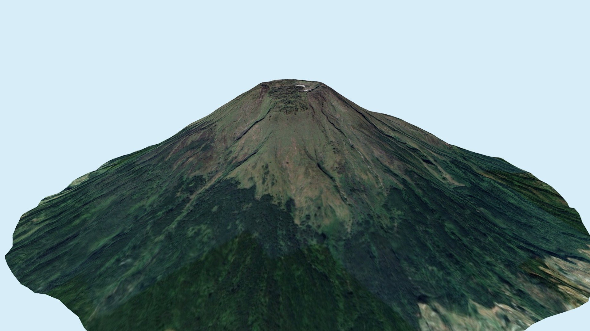 Mount Sumbing - Java, Indonesia - Download Free 3D model by Rafael ...
