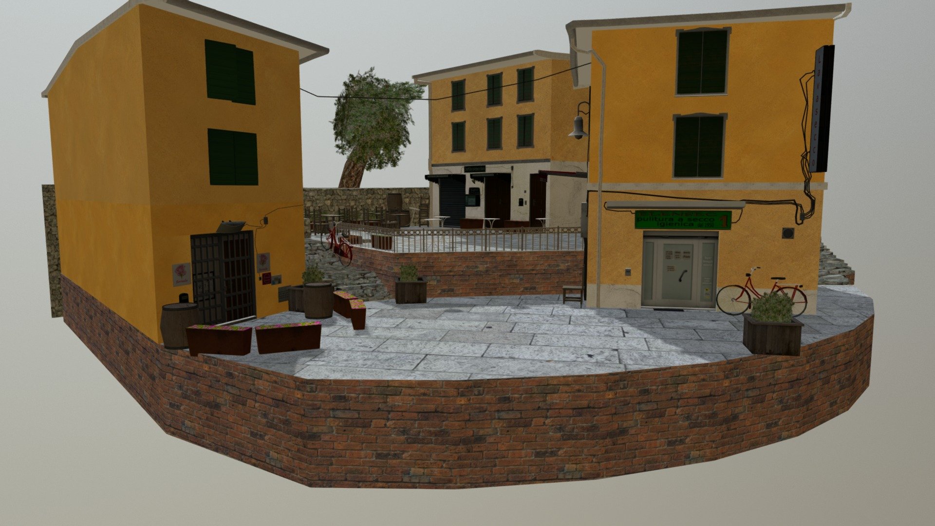 City_Scene - 3D model by Kirov (@Kirovski) [b82352c] - Sketchfab