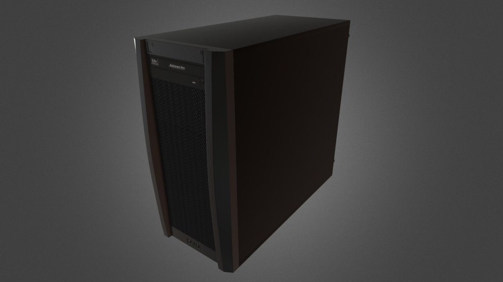 Computer Case - 3D model by FlameOfHeaven [b824583] - Sketchfab
