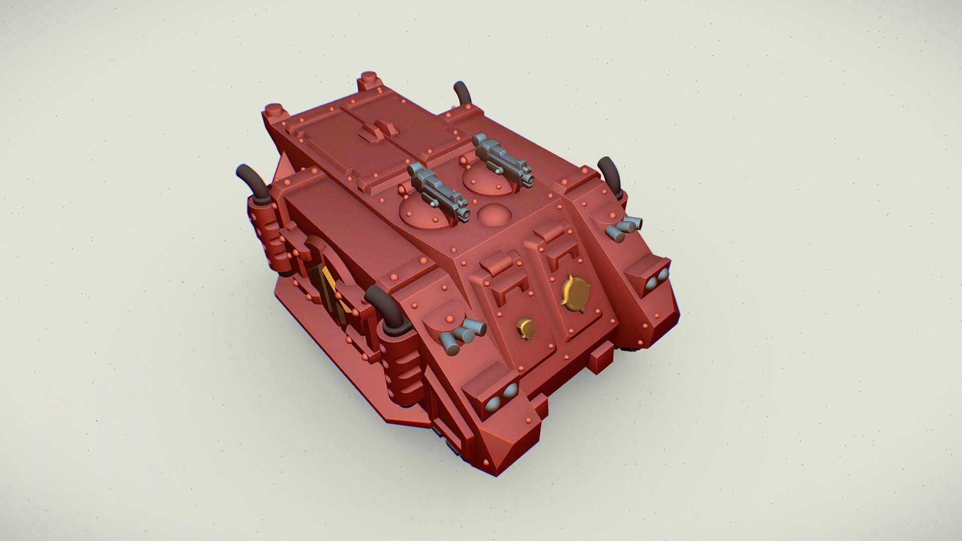 Rhino MkI - Epic Scale - 3D model by truevector [b82460c] - Sketchfab