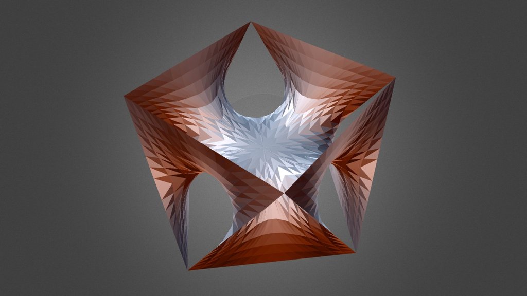 Square Antiprismal Minimalsurface - 3D model by yoshiaki.araki [b82632b ...