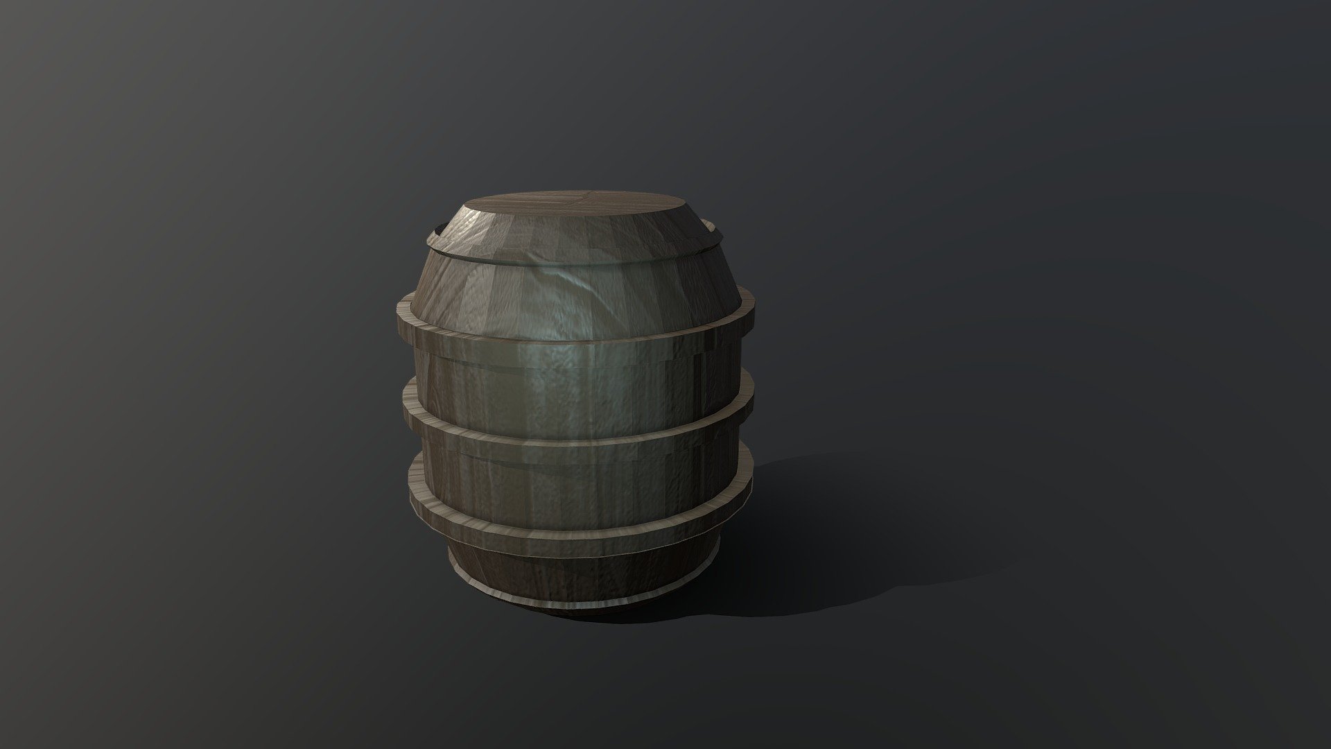 Barrel - 3D model by Viggo (@viggoklijs) [b826504] - Sketchfab