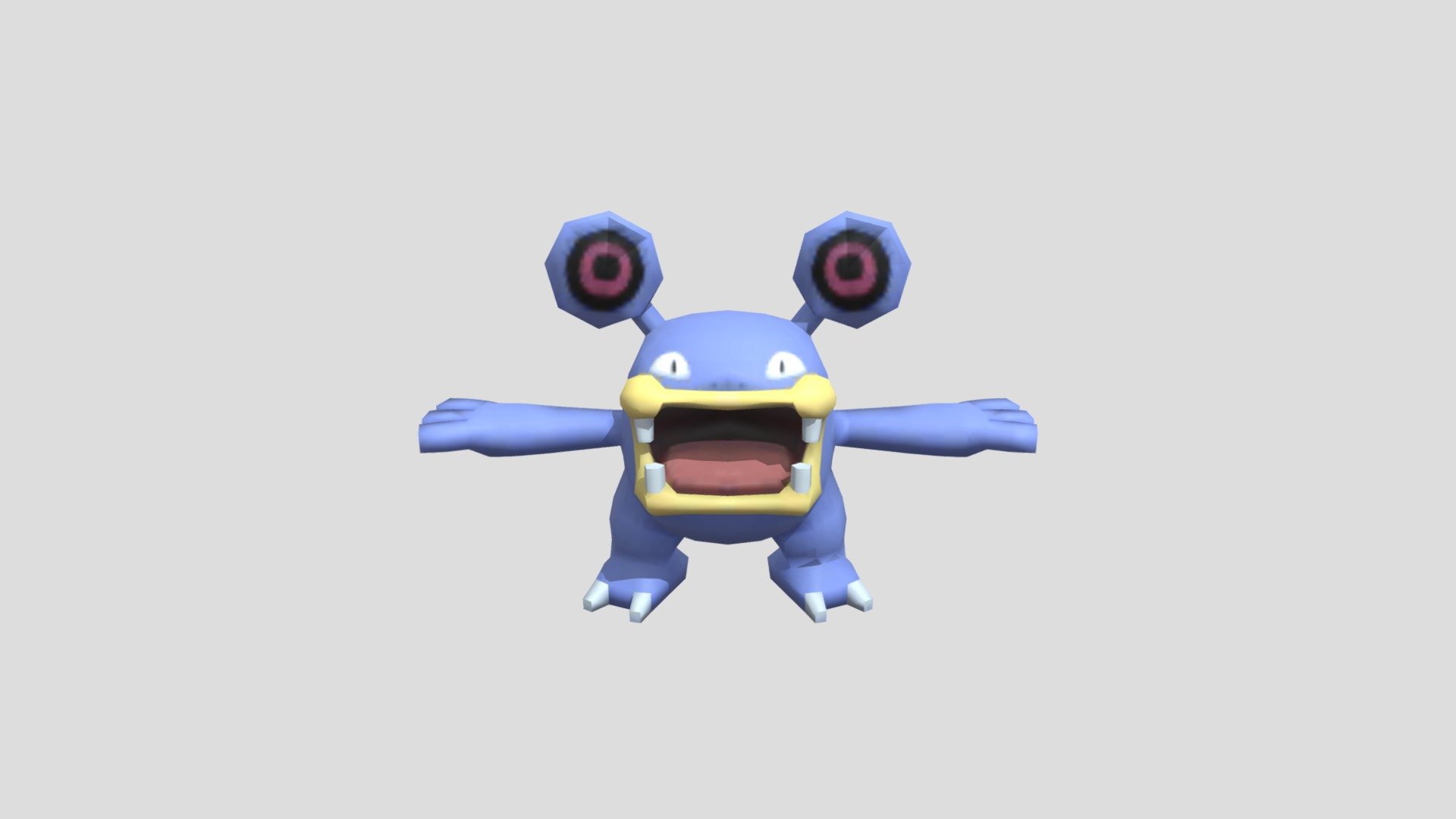 Loudred - Download Free 3D model by nguyenlouis32 [b82658e] - Sketchfab