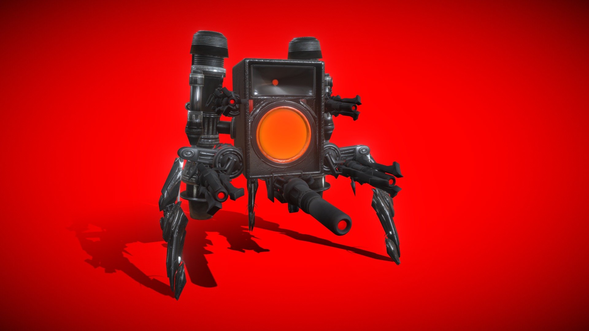 Speaker strider early design - Download Free 3D model by photon (that ...