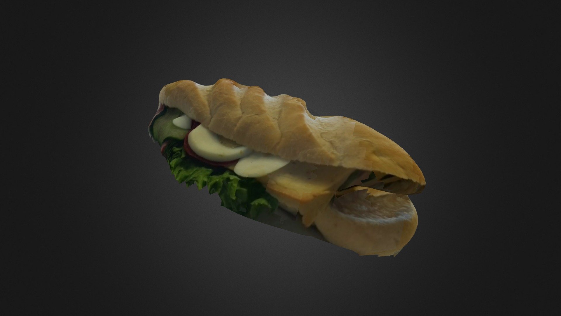 #3DST6: Sandwich - 3D model by balazsfeco [b8294a7] - Sketchfab