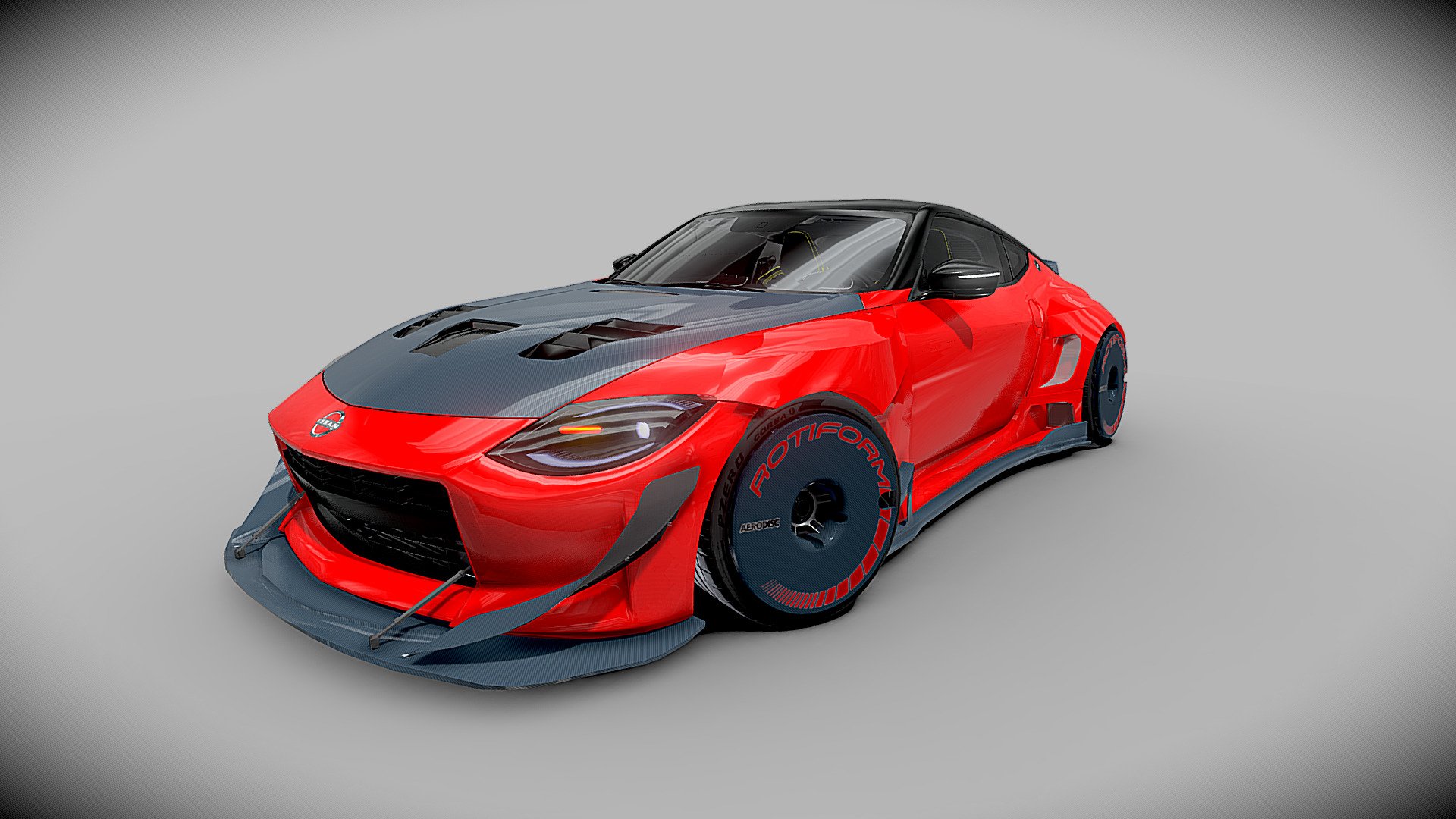 Nissan 400z - Variant - 3D model by OGL (@GaryLim) [b82a332] - Sketchfab