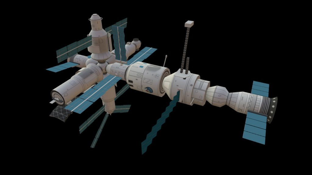 MIR - 3D model by DragONSlide [b82bf2c] - Sketchfab