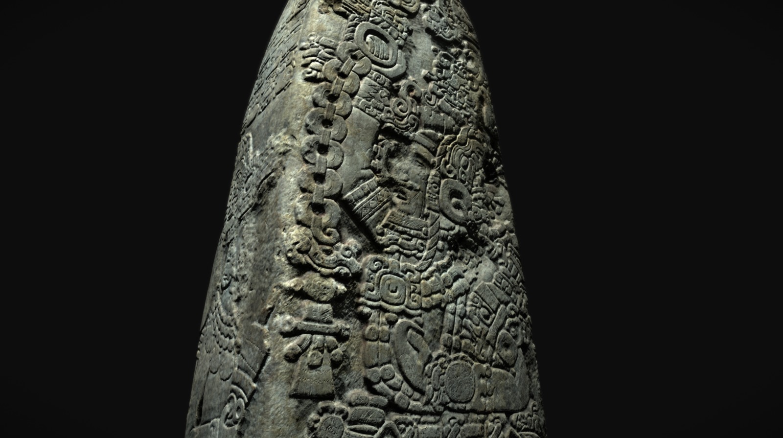 Stela 31, Tikal - 3D model by Alexandre Tokovinine (@tokovinin3d ...