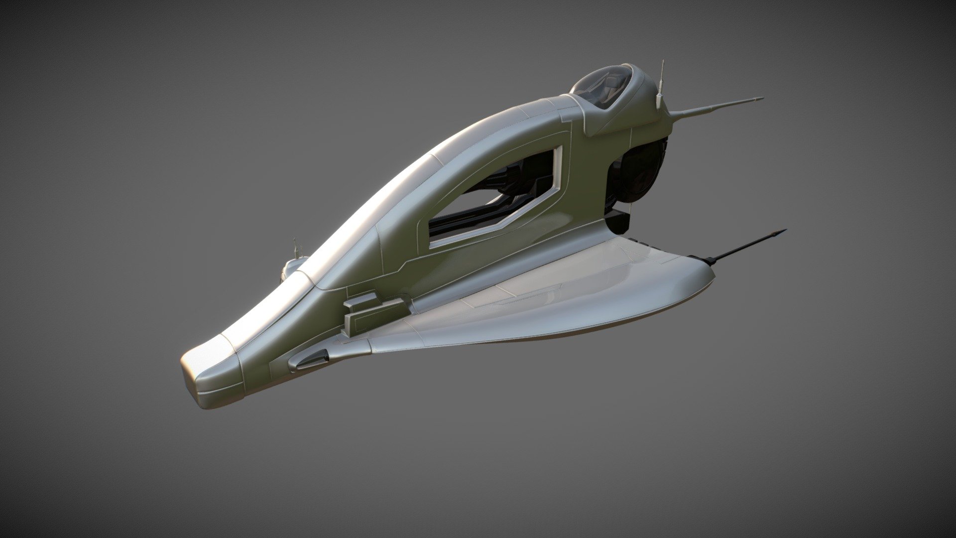 INTERCEPTOR_Draft - 3D model by Nic.McBee [b82dd18] - Sketchfab