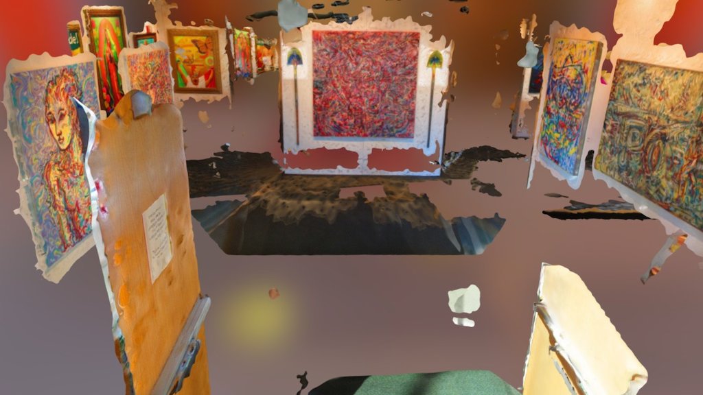 Experimental VR for Hopkins Art - 3D model by VRROM [b82e070] - Sketchfab