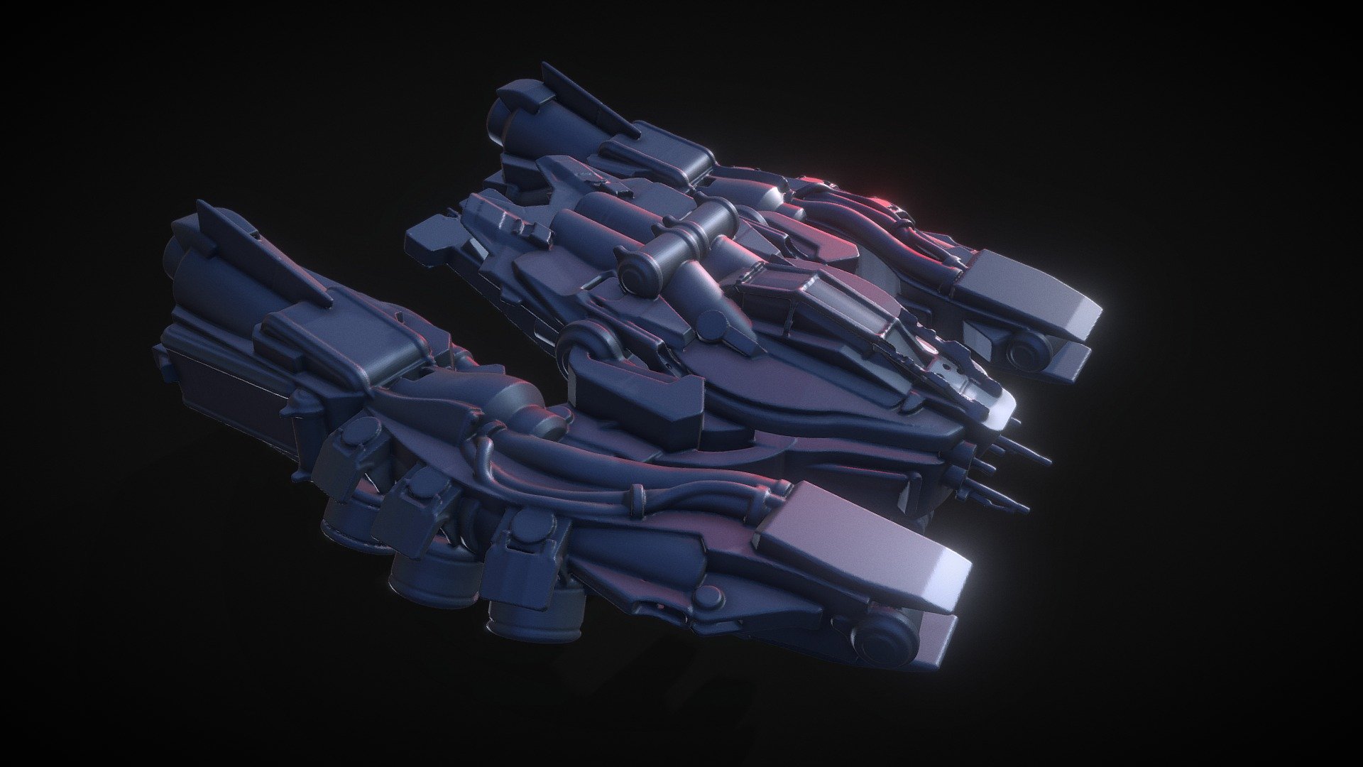 Ship10-Blockin - 3D model by RobsterRoll [b82e1da] - Sketchfab