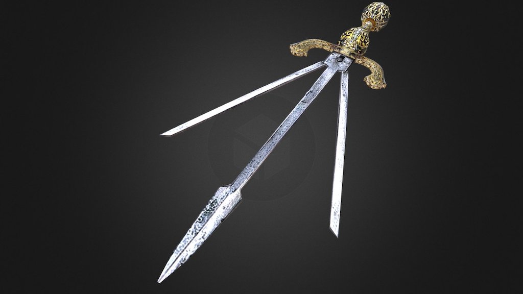 Medieval Blade - 3D model by pinotoon [b82f573] - Sketchfab