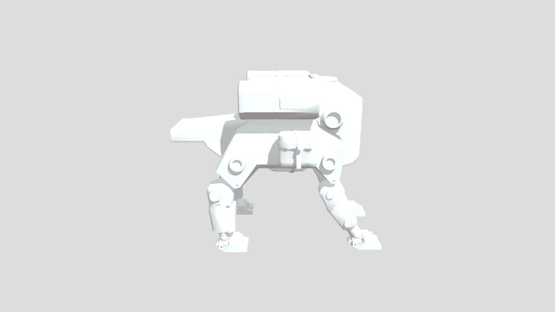 Spot Mini Robot – Game Ready 3D Model - Download Free 3D model by jonas ...