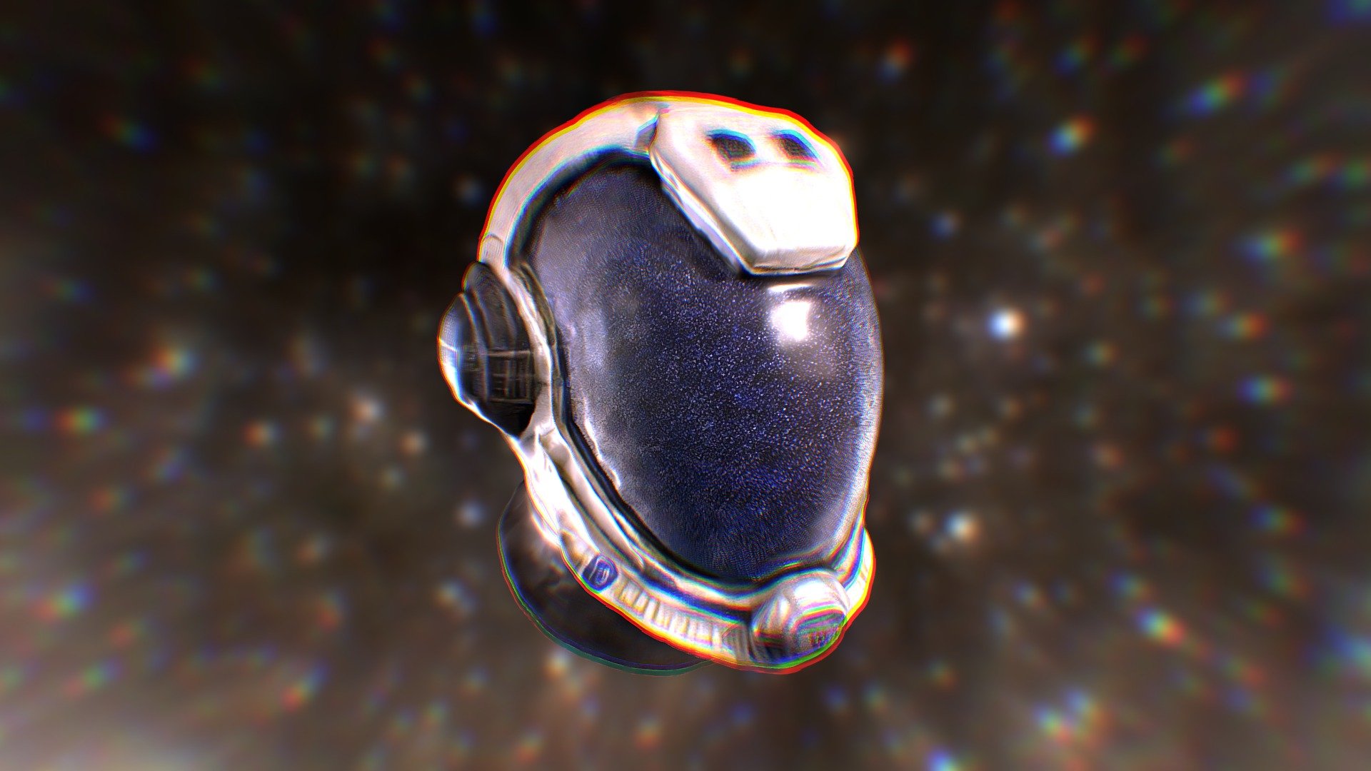 Sci-fi Space Helmet - Download Free 3D model by urbanmasque [b832c0d ...