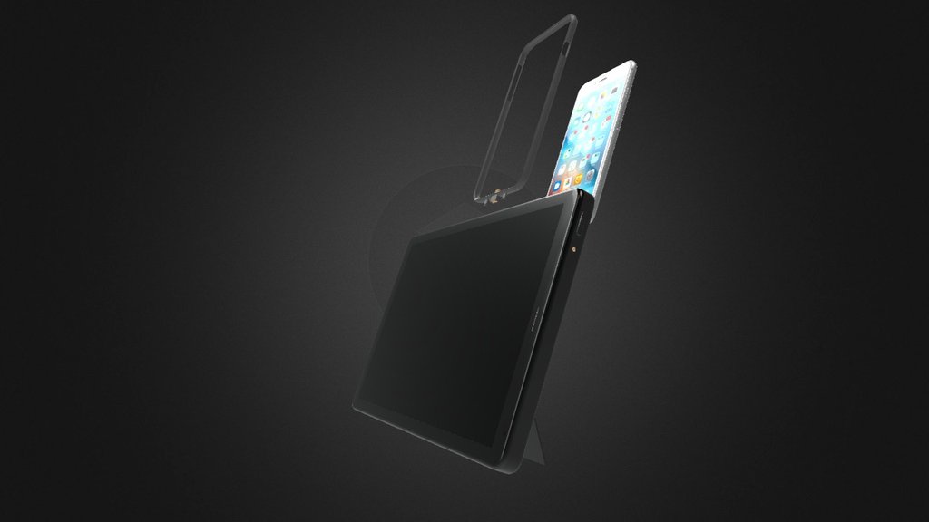 Mirror Tablet - 3D model by cgartefacts [b83387a] - Sketchfab