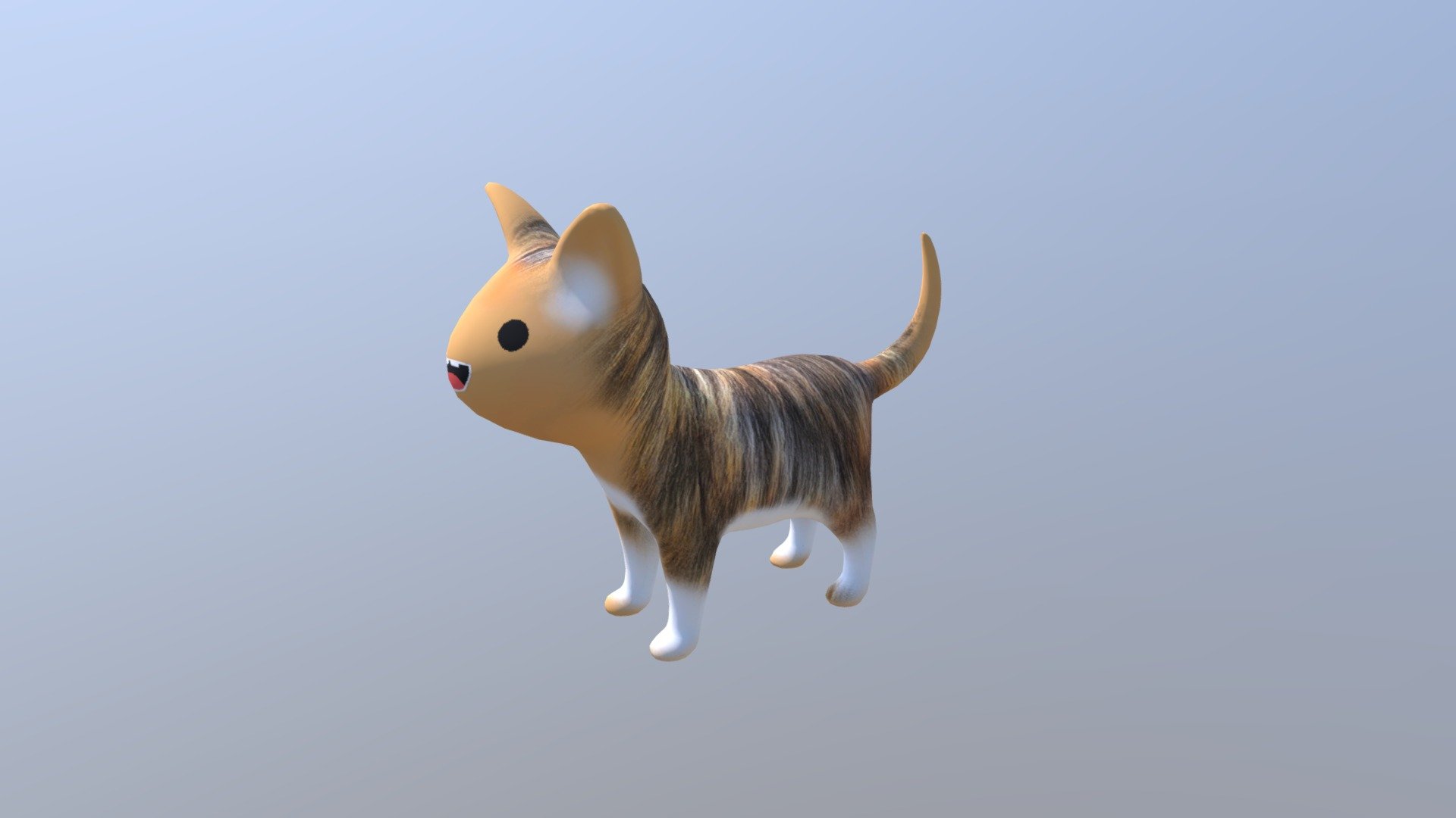 A Cat - 3D model by Uday (HellBringer419) (@uday.narayan199) [b833afa ...