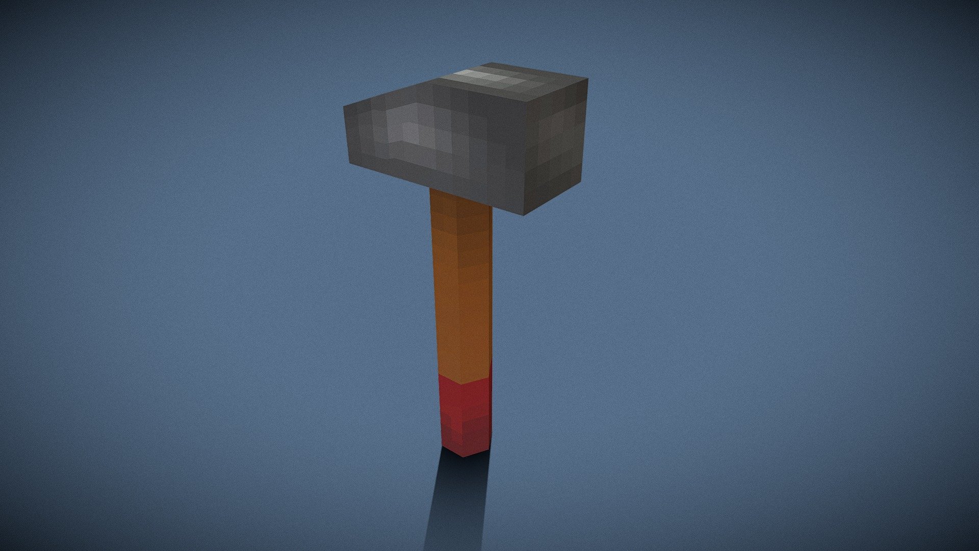 Minecraft Hammer - Download Free 3D model by scody [b834196] - Sketchfab