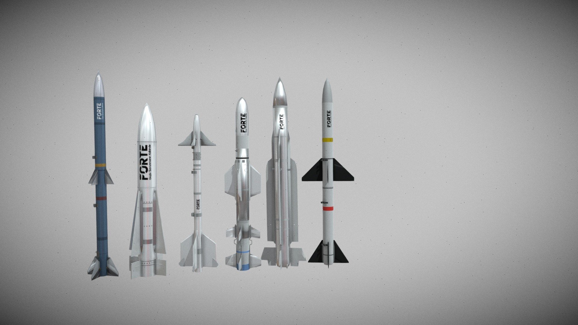 FORTE SET - Download Free 3D model by burakbudakdesign [b834ae3 ...