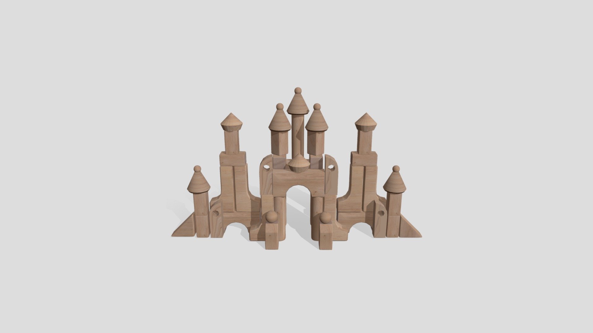 Advanced Block Out Castle - Download Free 3D model by alison-engel ...