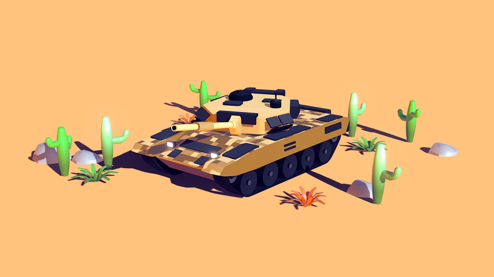 ARCADE: OTS-44 Tank - 3D model by Mena (@MenaStudios) [b836be4] - Sketchfab