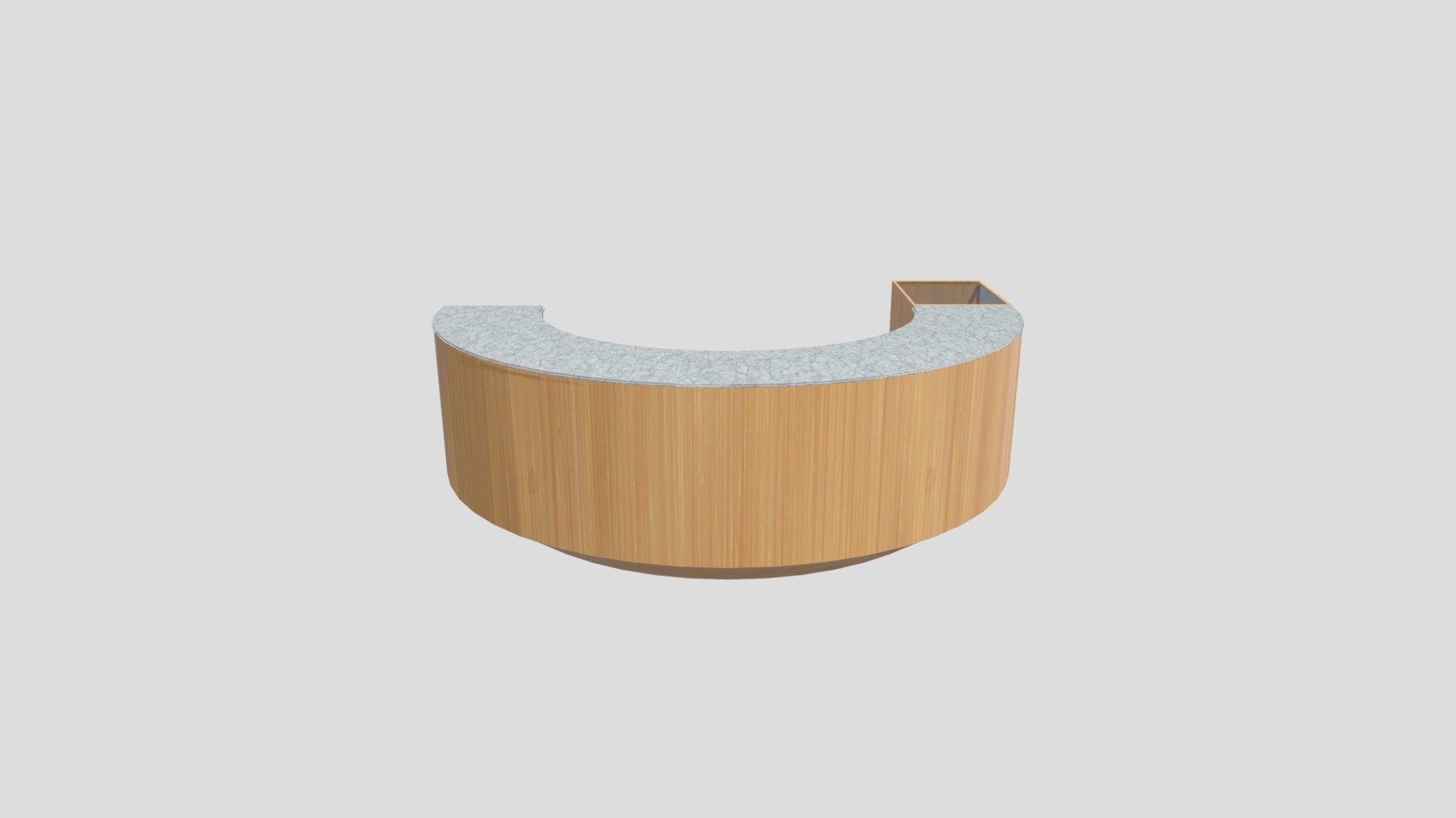 Store Counter With Glass Display - Download Free 3D model by HumAi ...