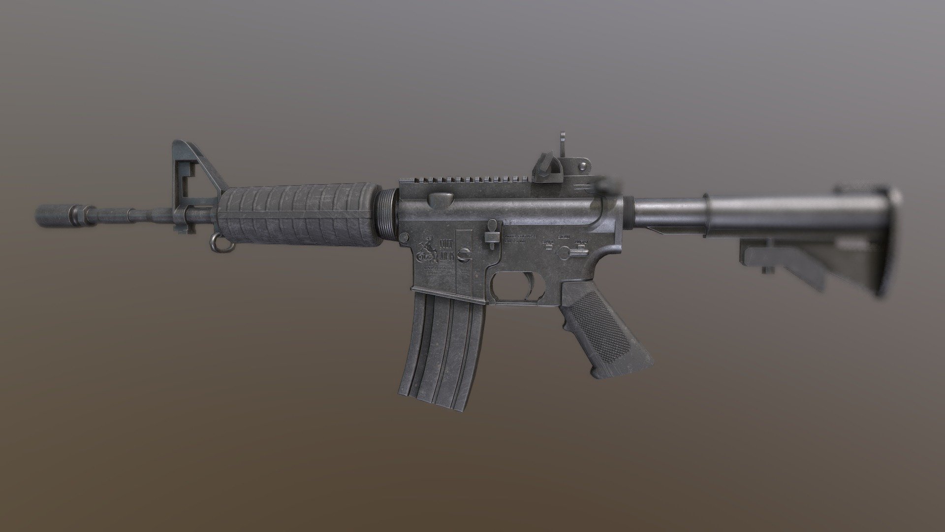 M4A1 - 3D model by DylanBrady [b83ae2d] - Sketchfab