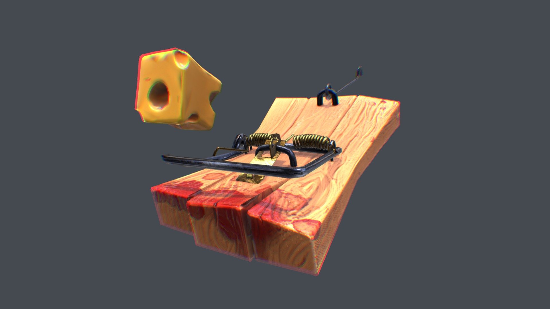 Stylized Rat Trap - 3D model by antonio.delgado [b83c894] - Sketchfab