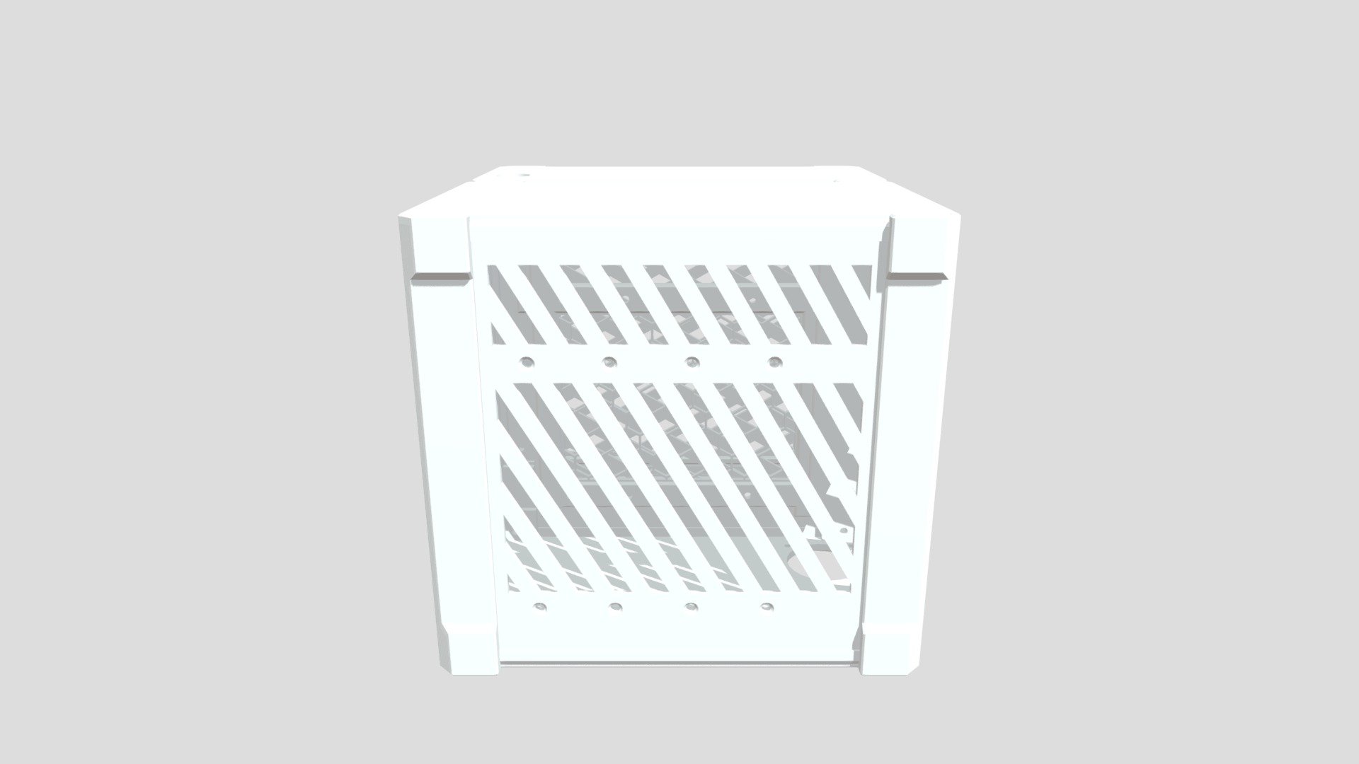 Itx case 4HDD - 3D model by poroshin.ilya8 [b83cf9d] - Sketchfab