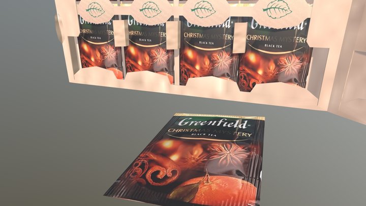 Teabag 3D models - Sketchfab