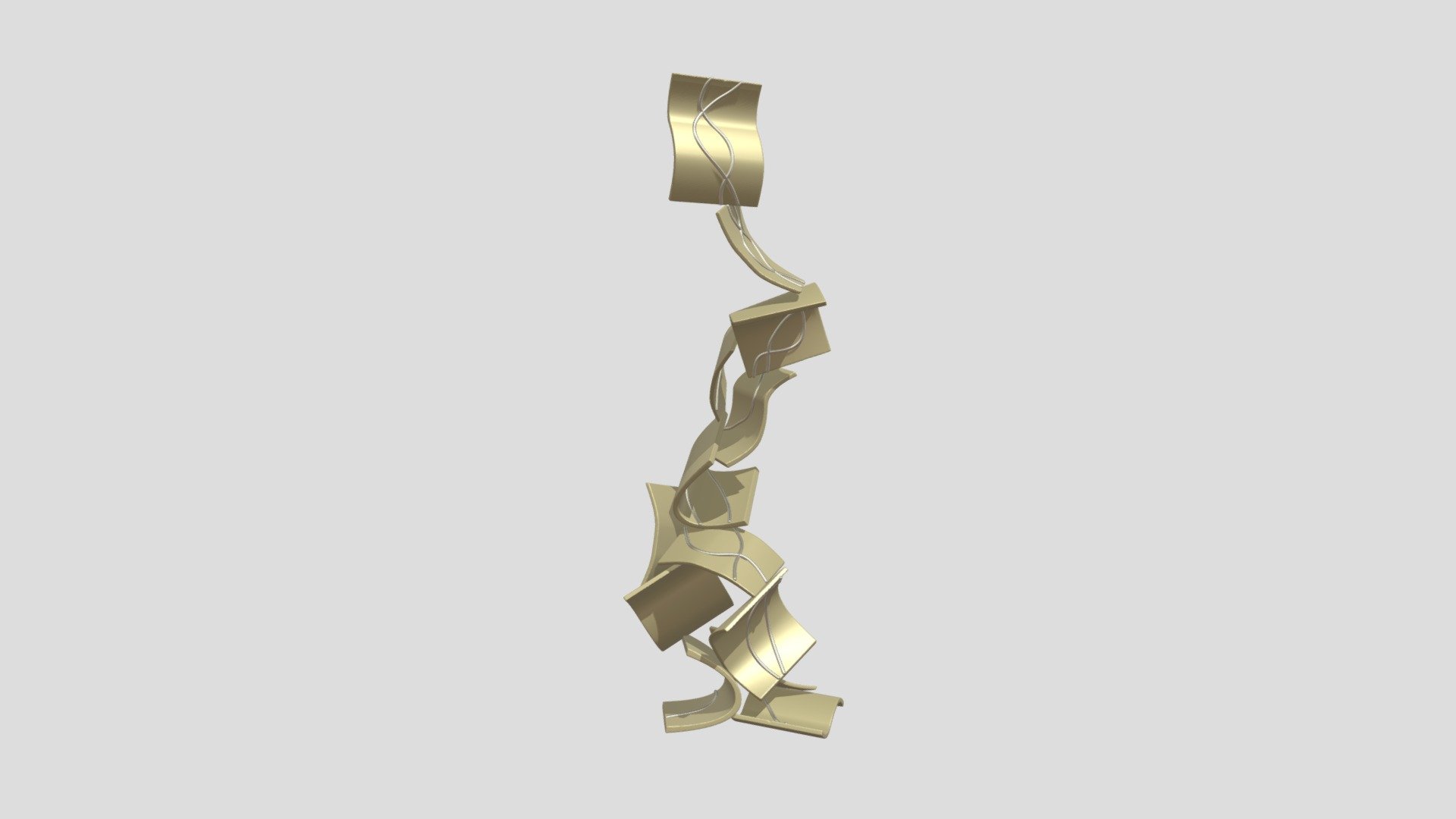 Paper Helix 01 - 3D model by Thad (@pixelcrafter) [b840764] - Sketchfab